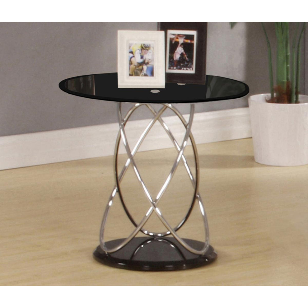 Eclipse Black Lamp Table – 2nd Chances Furniture